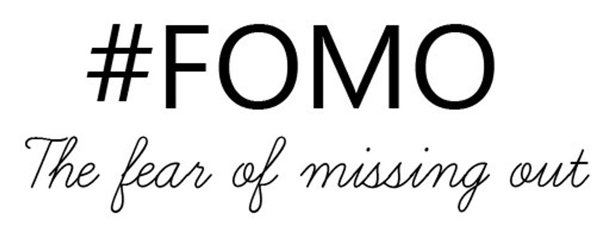 Why College Students Struggle With “FOMO” | The Odyssey Online