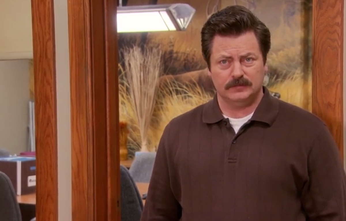 12 Obvious Reasons Why We Should All Try To Be Like Ron Swanson | The ...