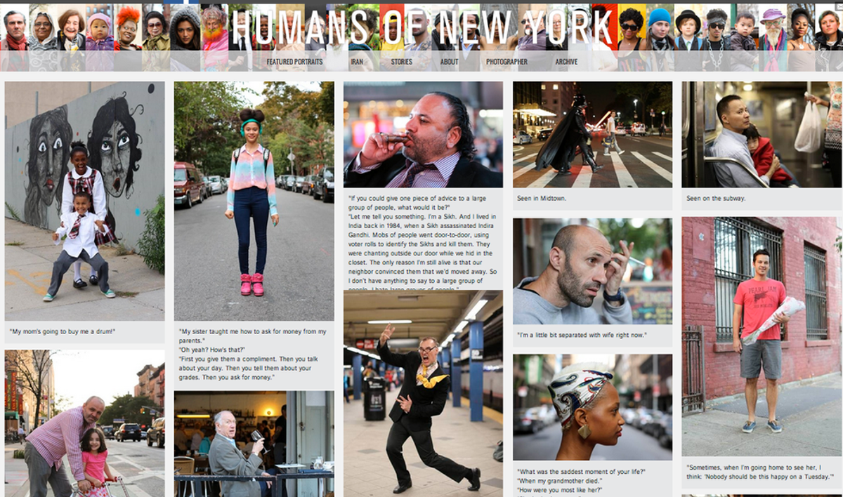Why We Love Humans Of New York | The Odyssey Online