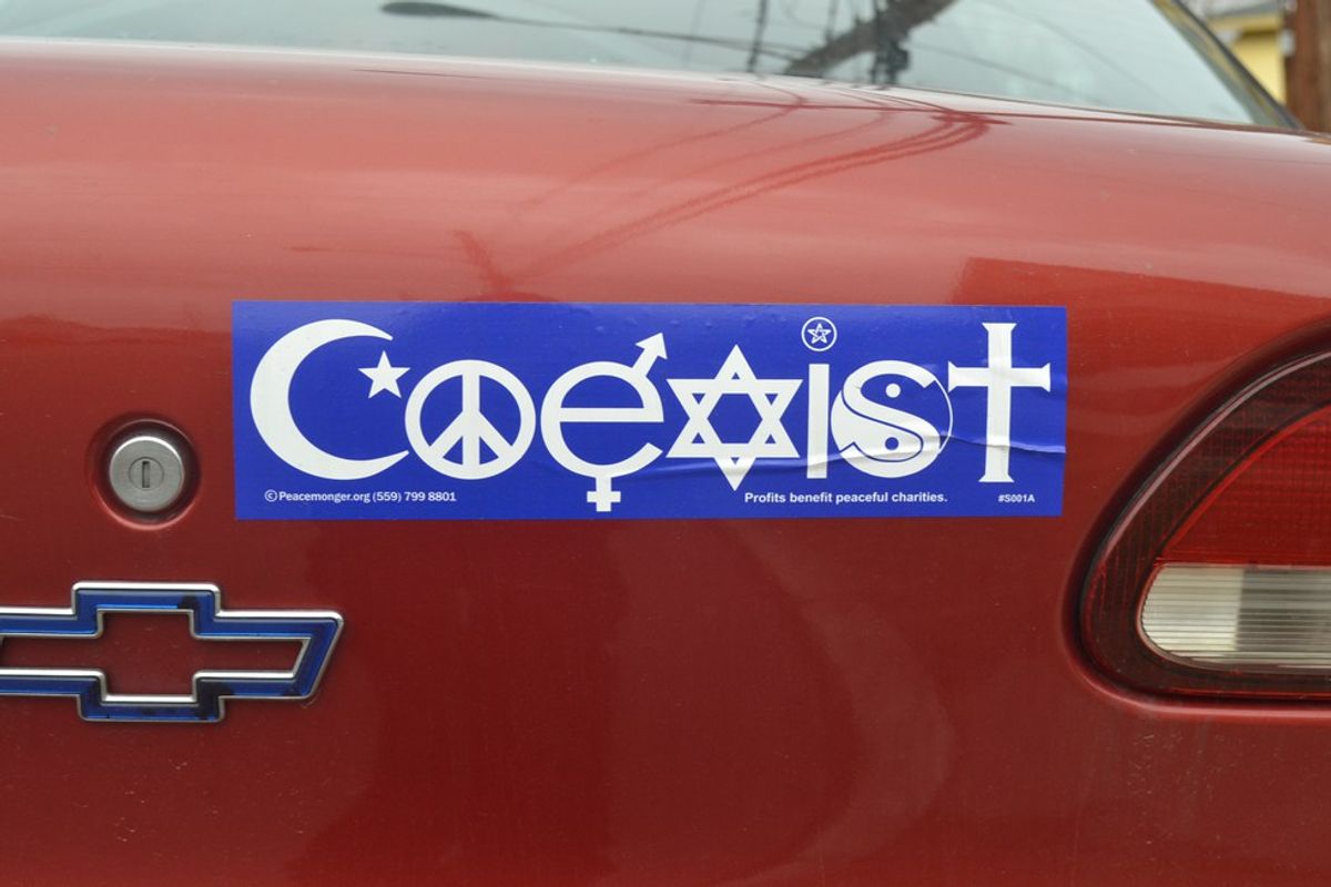 Why I Hate "Coexist" Bumper Stickers | The Odyssey Online