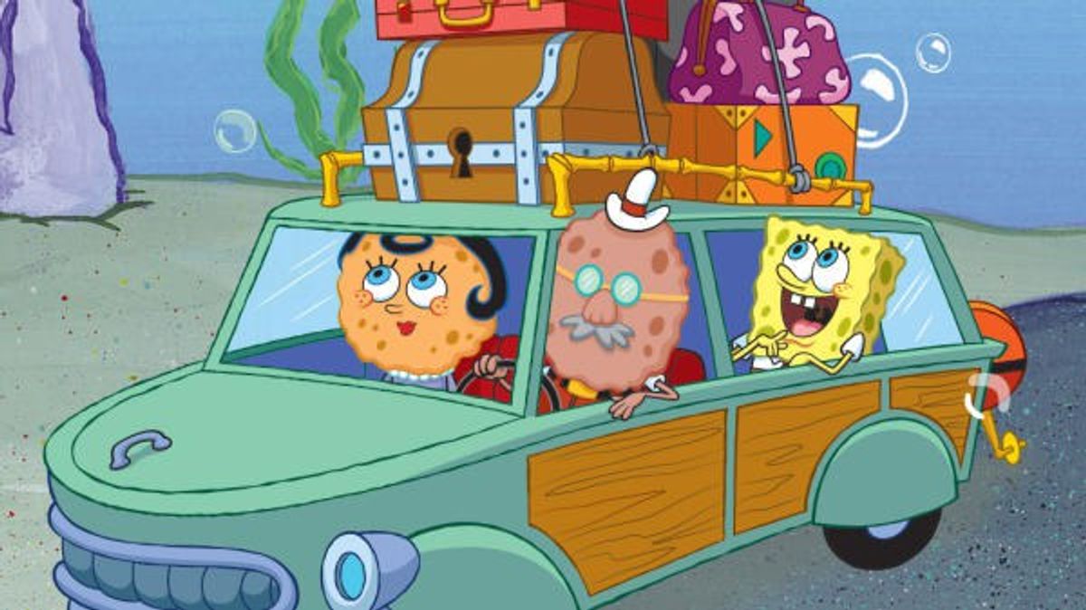 13 Experiences Of A Road Trip As Told By Spongebob | The Odyssey Online