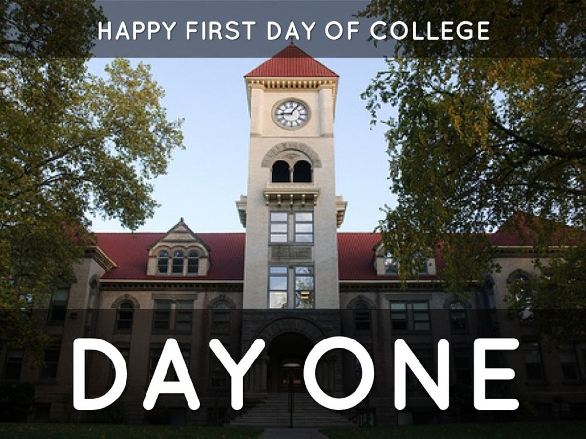 5 Things That Freshman Do On the First Day of College | The Odyssey Online