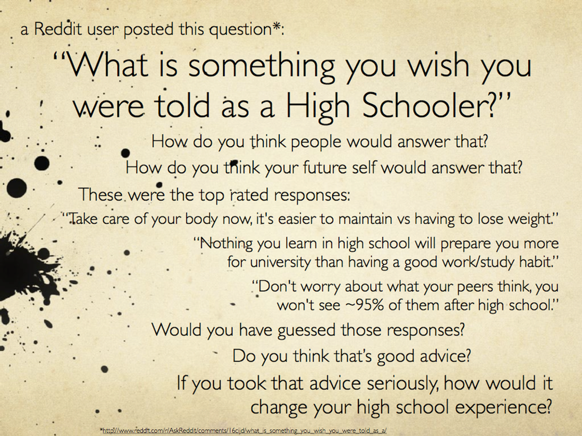 10 things You Learn After Graduating High School | The Odyssey Online