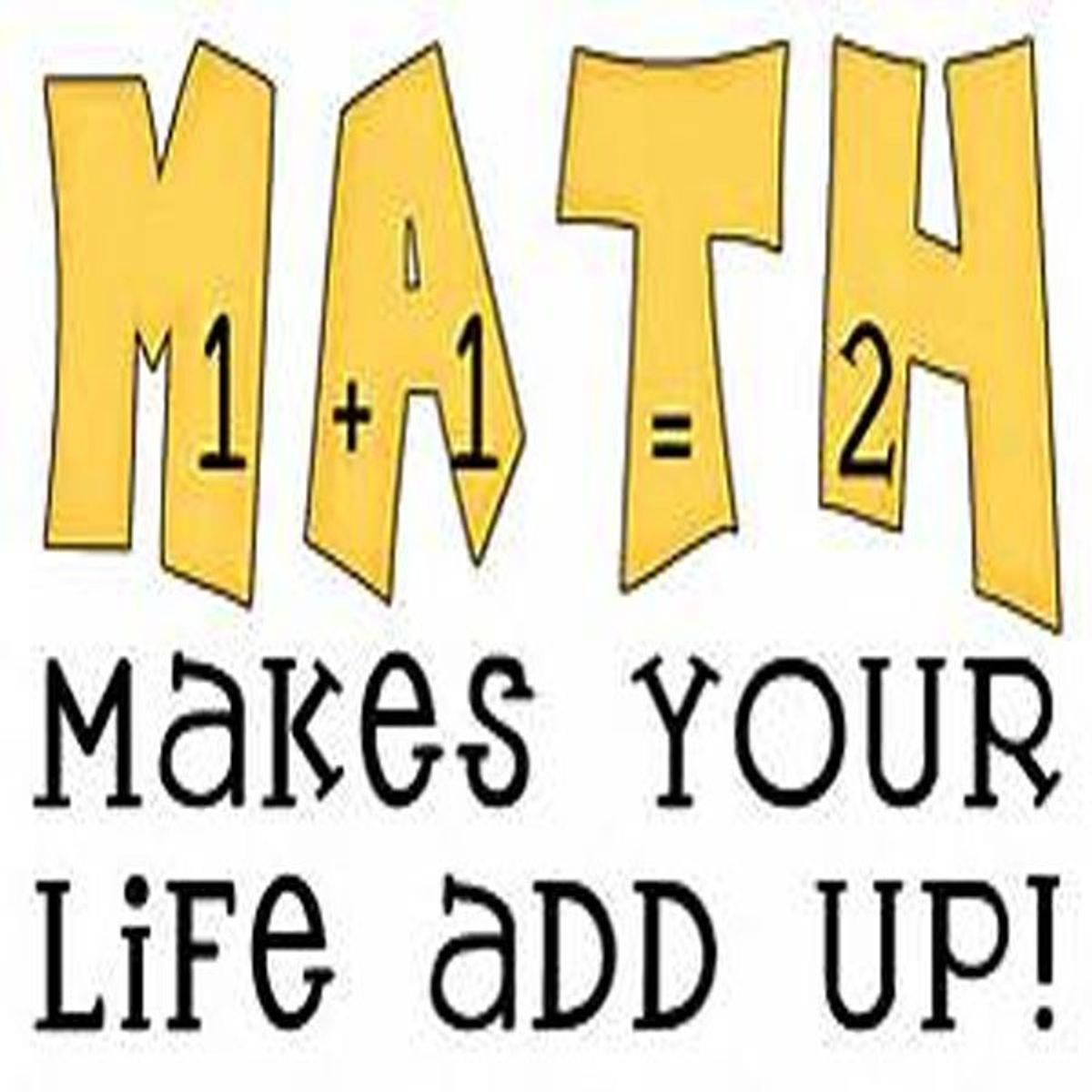 Math is all around us everyday and it comes in ways we don't always ...