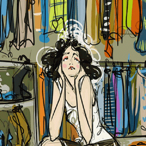 5 Stages Of Having Nothing To Wear