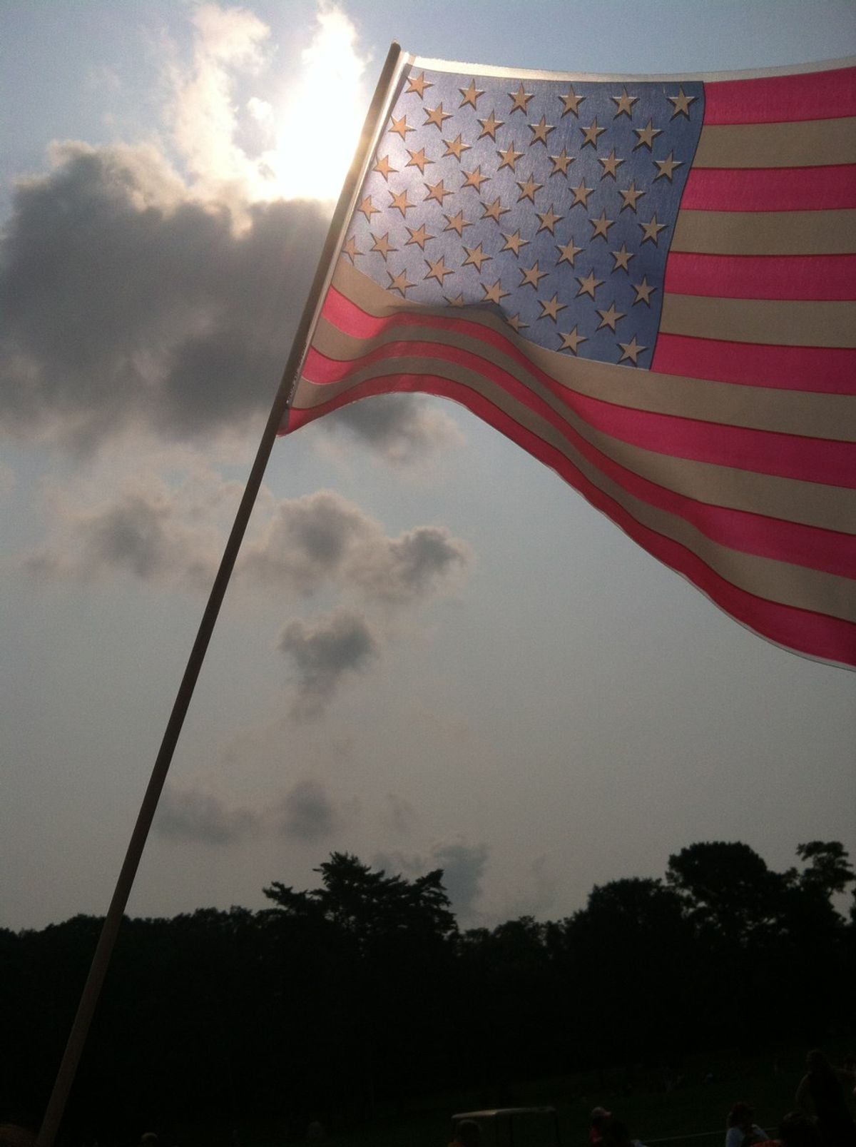 Why It's Acceptable For People To Stomp On The American Flag