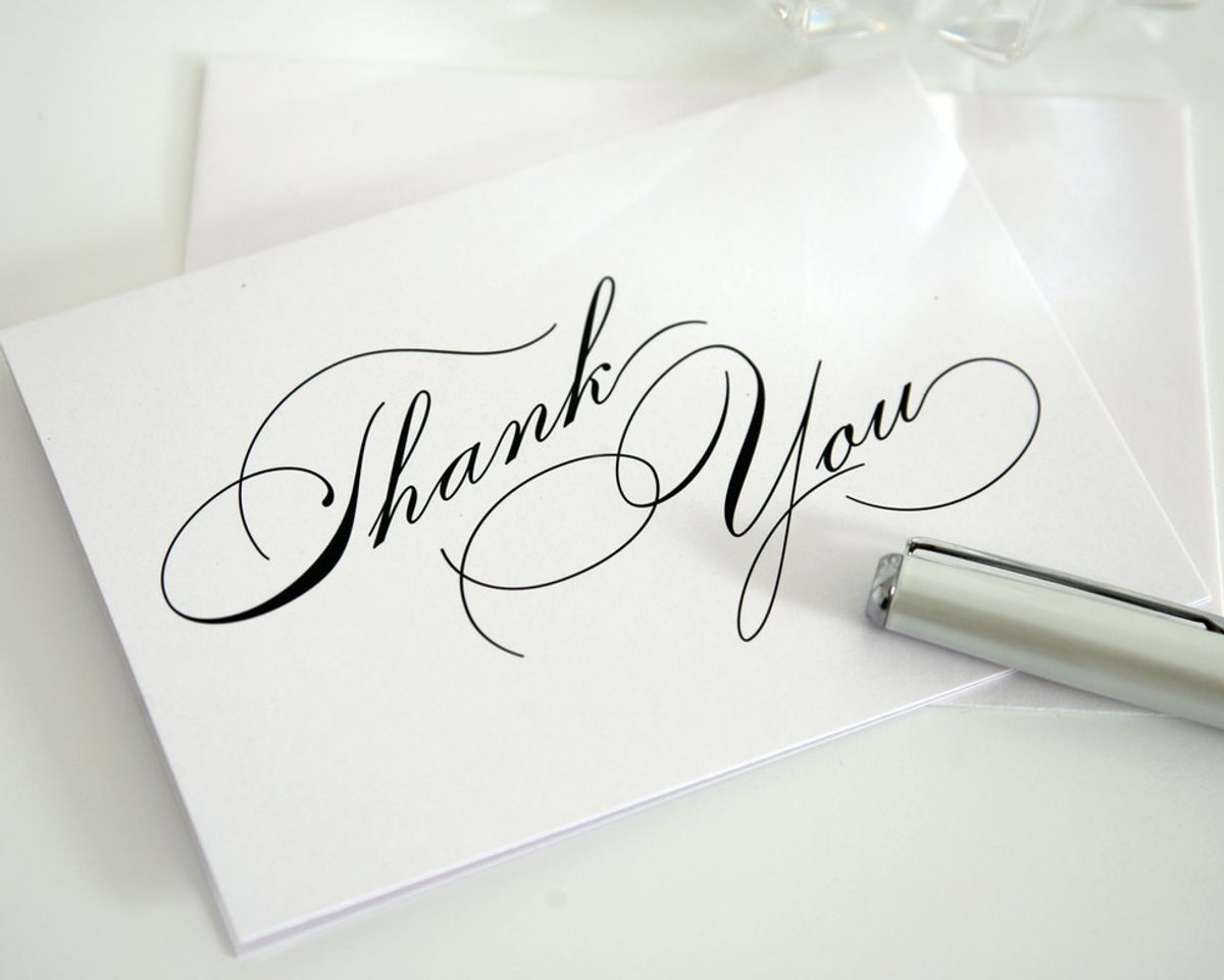 The Power Of A Handwritten Thank You Card