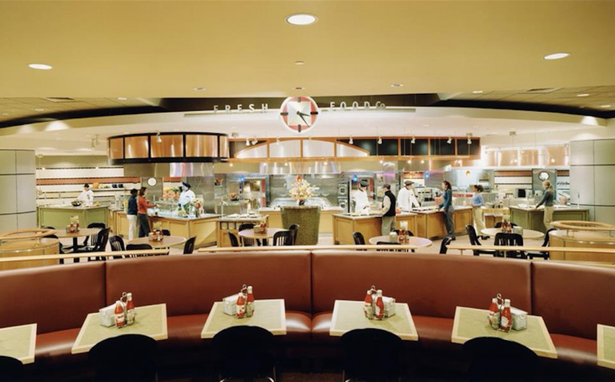 A Map Of The West Campus Dining Hall