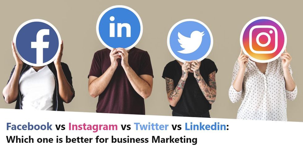 Facebook vs Instagram versus Twitter vs Linkedin: Which one is better ...