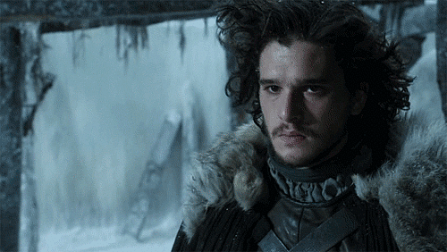 Sad Jon Snow Gif