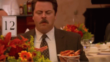 Ron Swanson Dancing Animated Gif