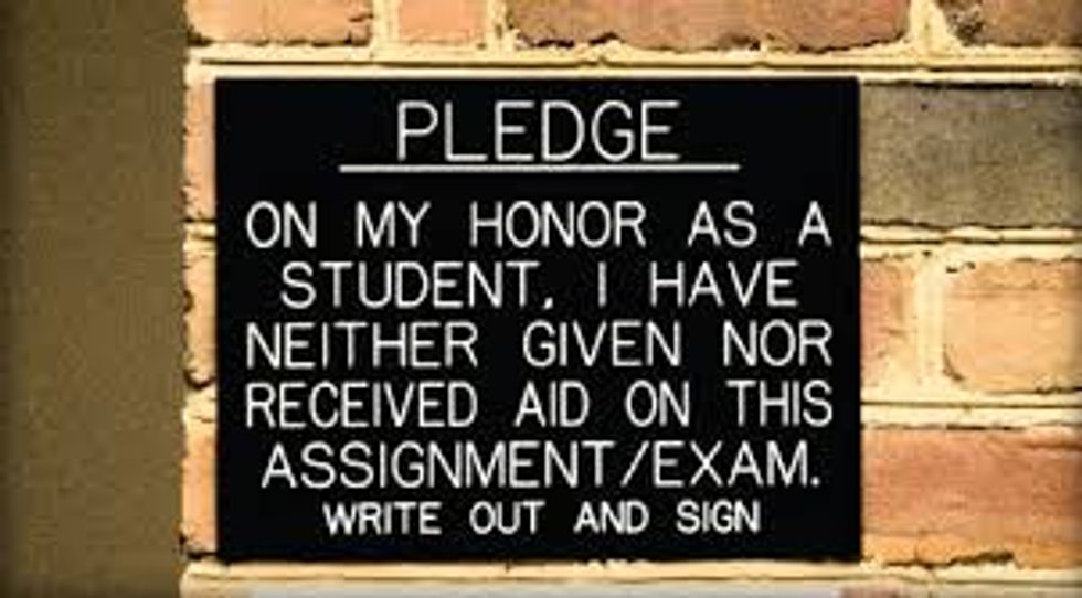 The Honor System Is a Two-Way Street | The Odyssey Online