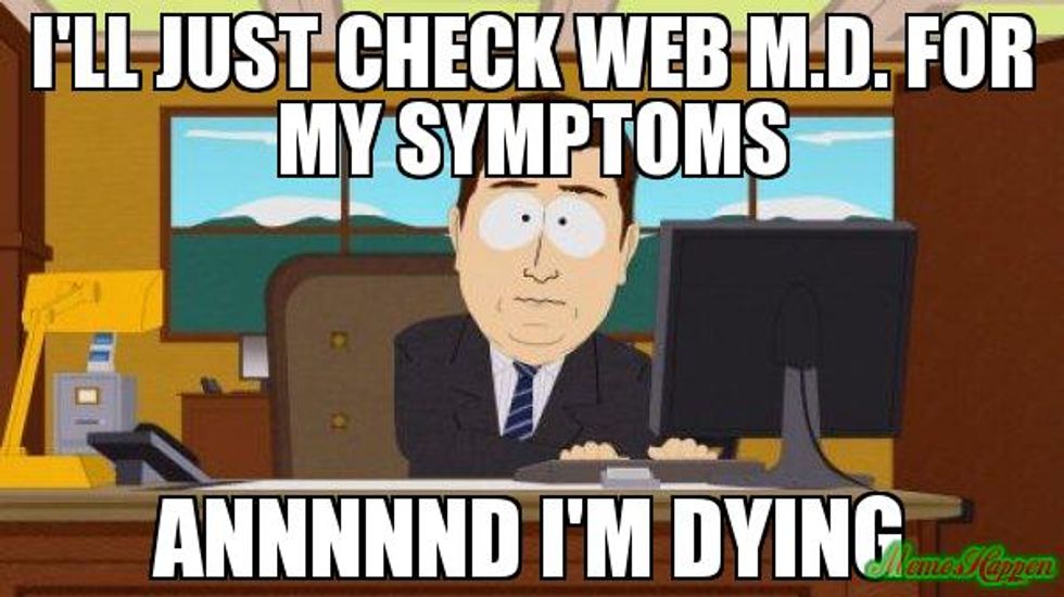 What You're Sick With, According to WebMD