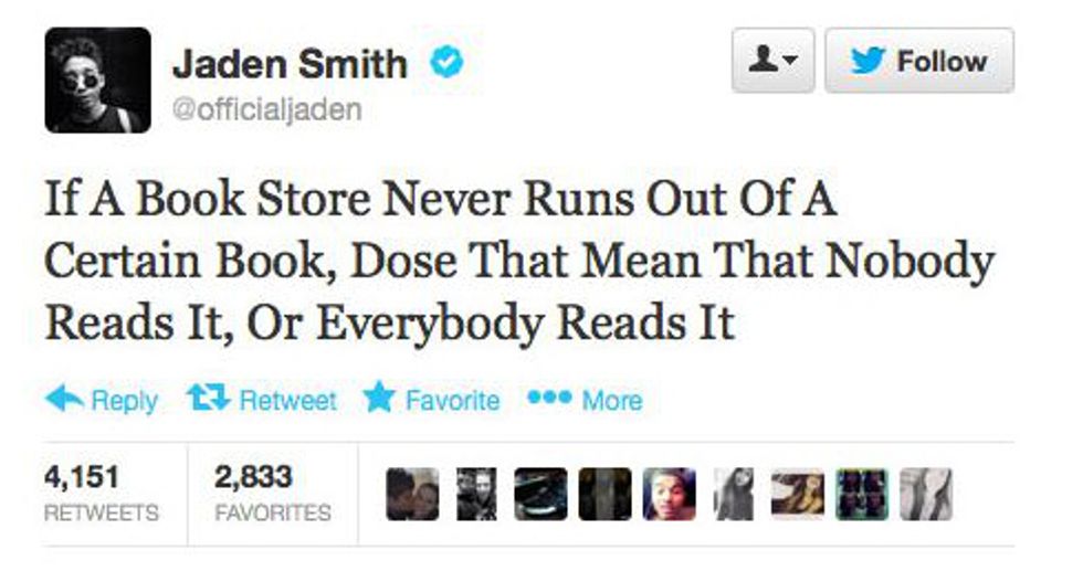 The 10 Most Thought-Provoking Jaden Smith Tweets | The Odyssey Online