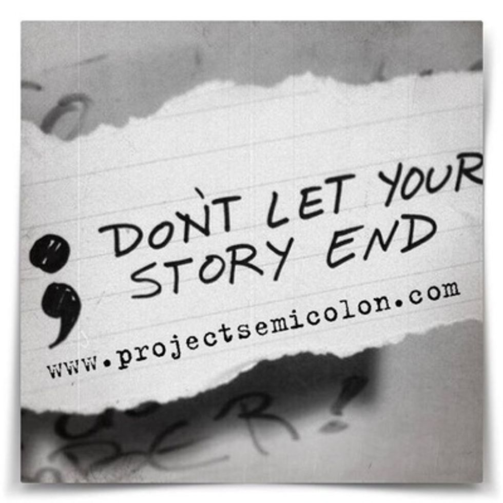 My Own Semicolon Project | The Odyssey Online