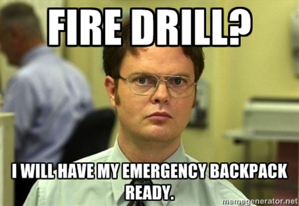 10 Thoughts Everyone College Student Has During A Fire Drill | The ...