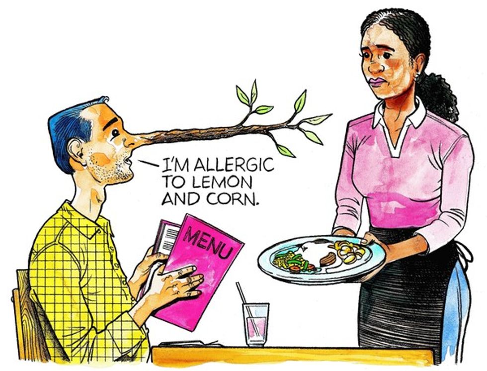 Stages Of Eating Out As A Picky Eater | The Odyssey Online