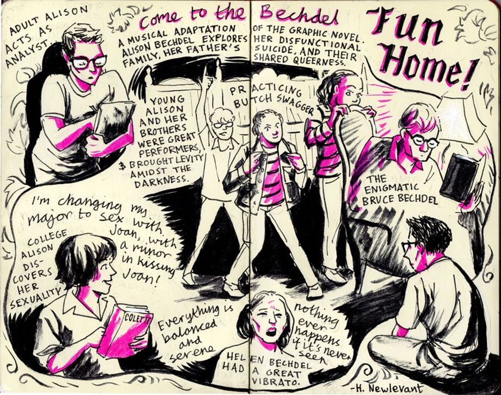 Alison Bechdel's "Fun Home" Reshapes Representation On Broadway | The ...