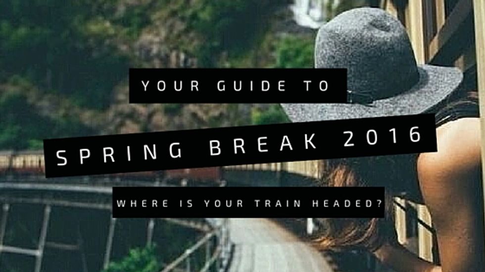 Your Last-Minute Spring Break Guide: By Train | The Odyssey Online