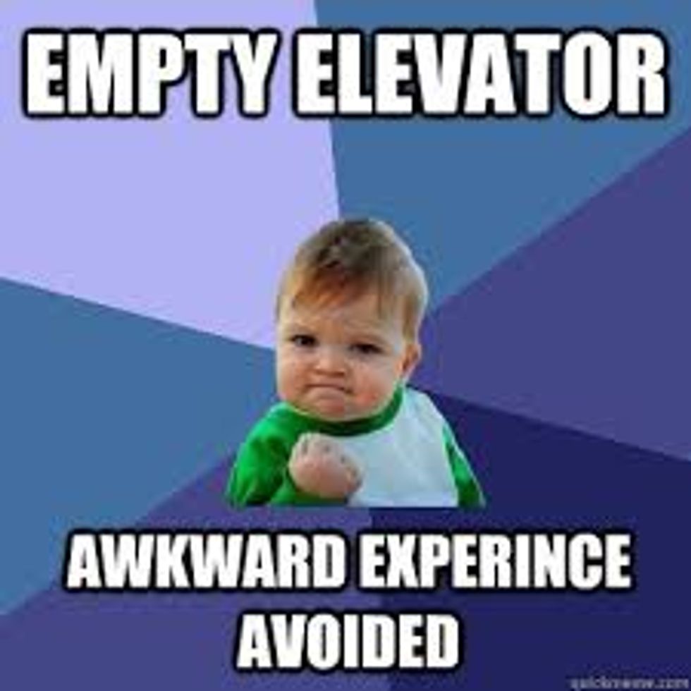 10 Reasons Why Elevators Make College More Awkward | The Odyssey Online