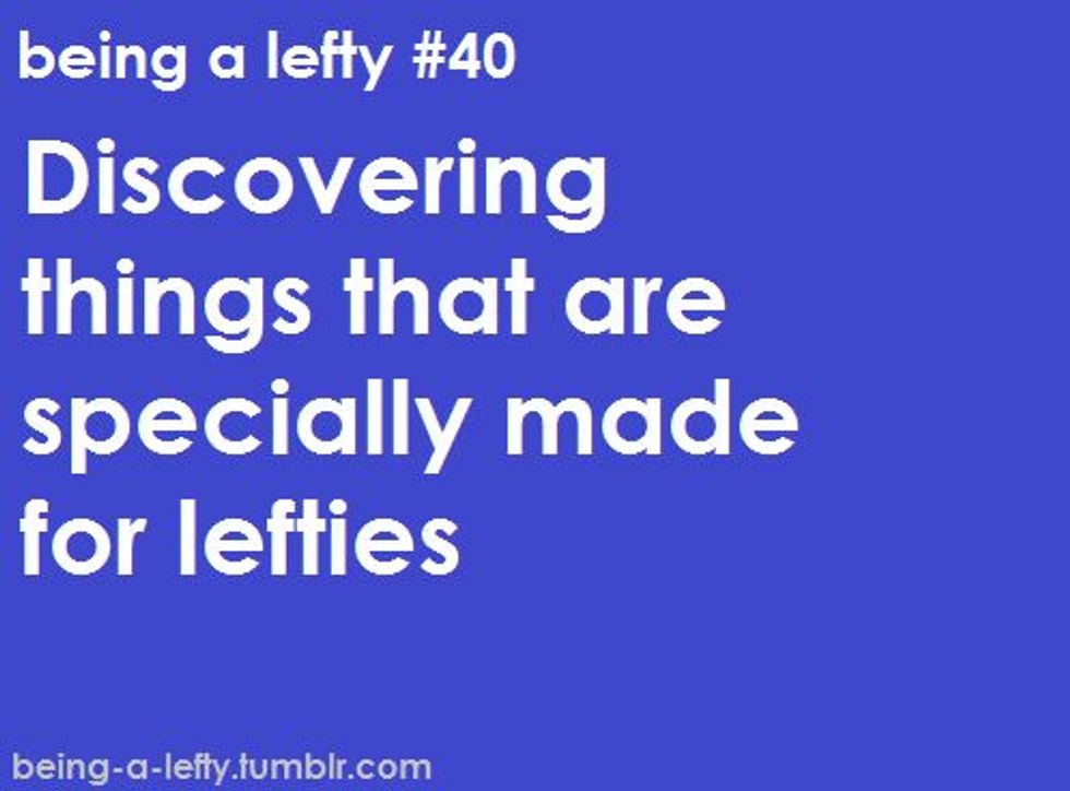 The Every Day Struggles Of A Leftie | The Odyssey Online