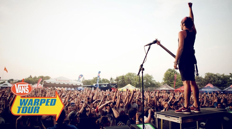8 Things I Learned From My First Year At Warped Tour | The Odyssey Online