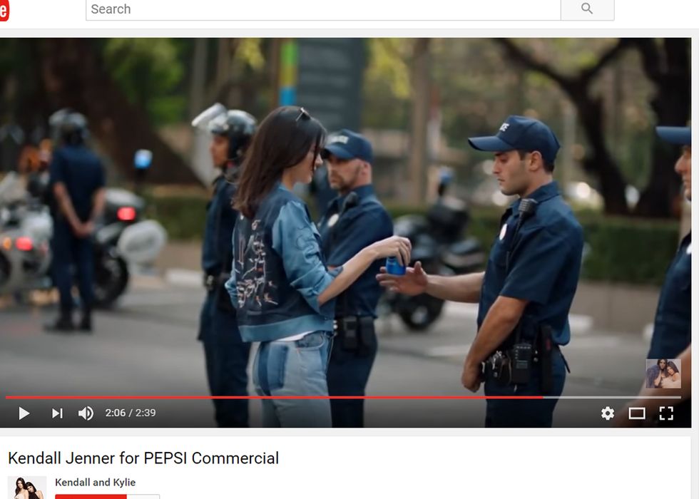 What is REALLY wrong with the Kendall Jenner Pepsi Ad? | The Odyssey Online