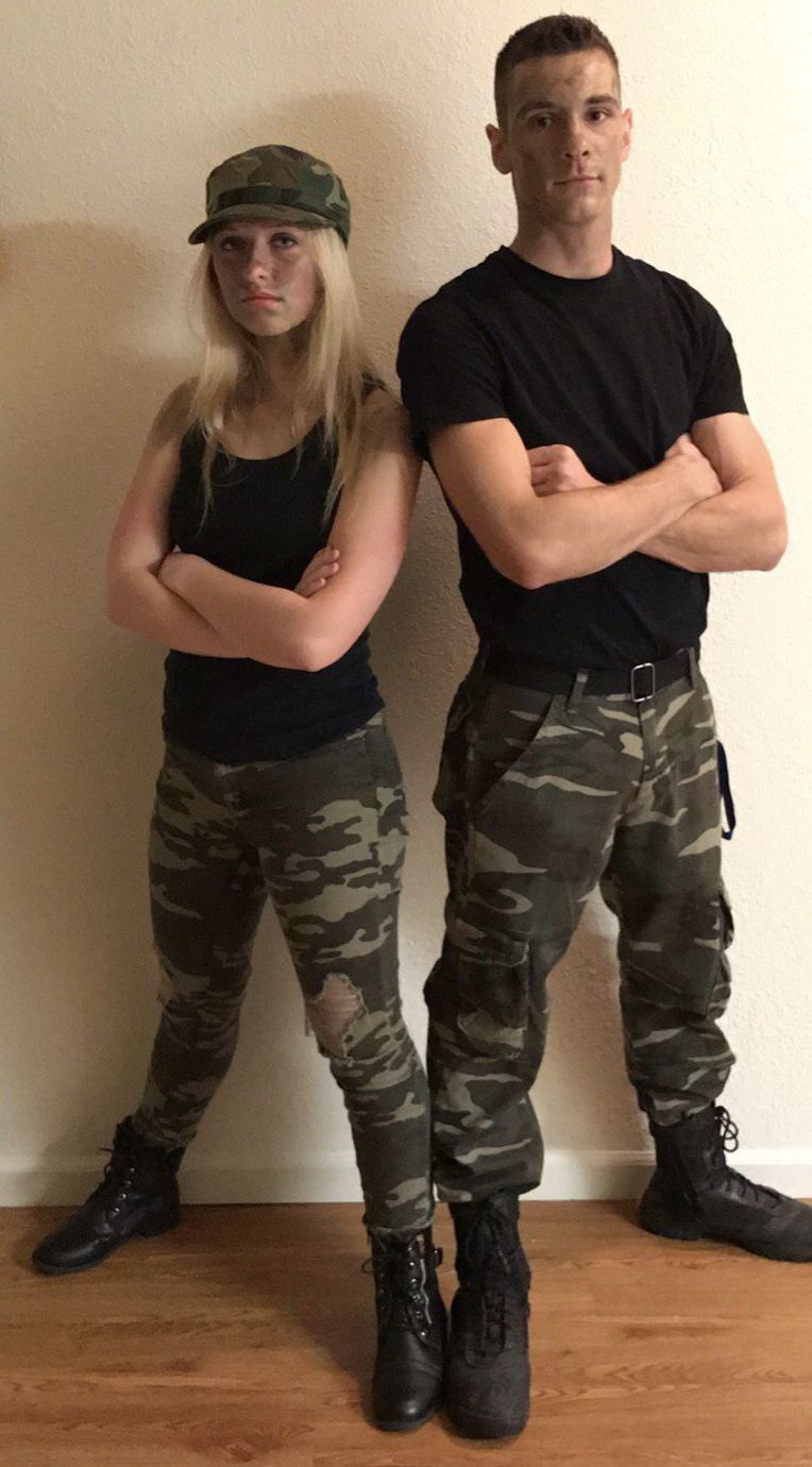 Gi Joe Couple Costume