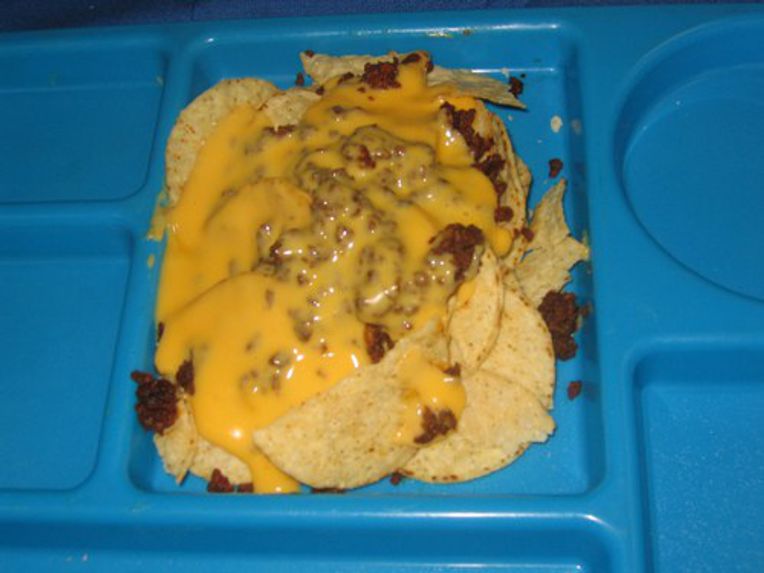 Beef And Cheese Nachos School Lunch