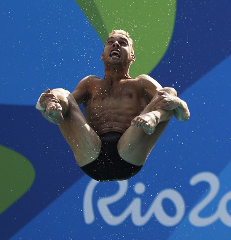 Olympic Diving Faces Toilet