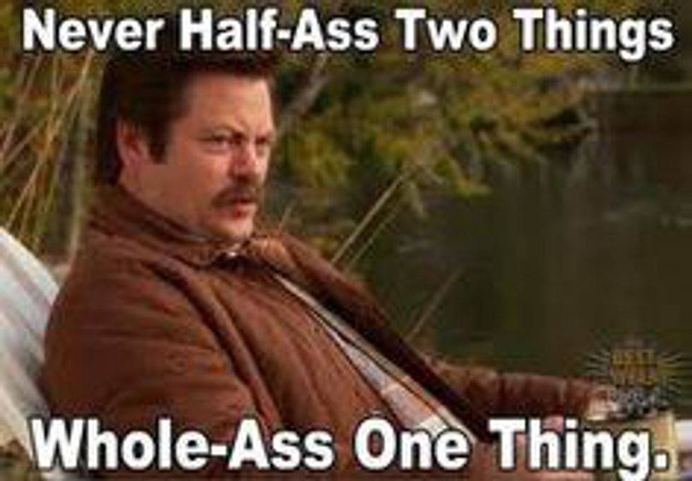 16 Reasons Why Ron Swanson Is The Perfect Human Being | The Odyssey Online