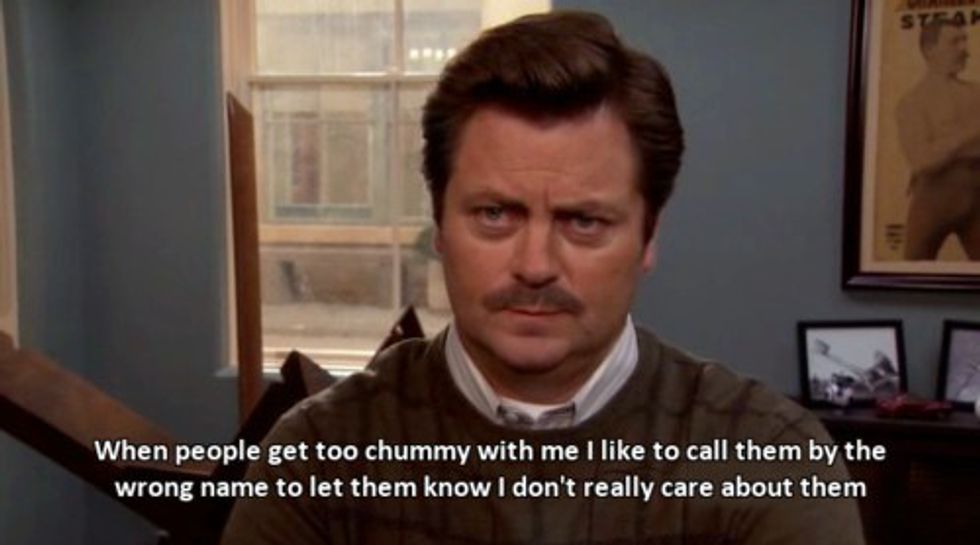 16 Reasons Why Ron Swanson Is The Perfect Human Being | The Odyssey Online