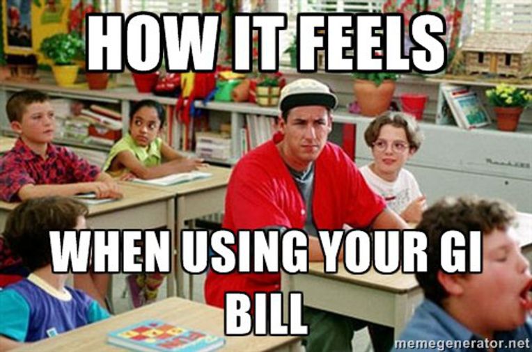Billy Madison Back To School Gi Bill