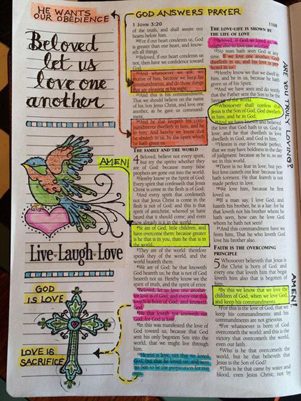 5 Reasons You Should Write In Your Bible | The Odyssey Online