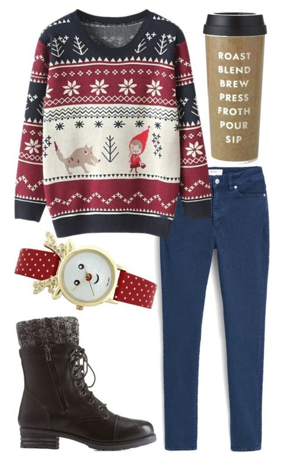 5 Ways To Style Your Favorite Ugly Holiday Sweater | The Odyssey Online