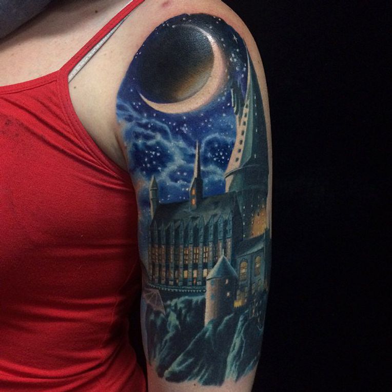Harry Potter Arm Tattoos