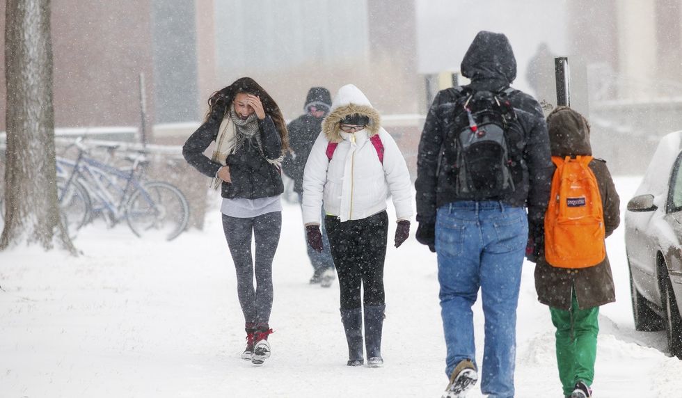 10 Types Of Students You See On Your Way To Class In The Winter | The ...