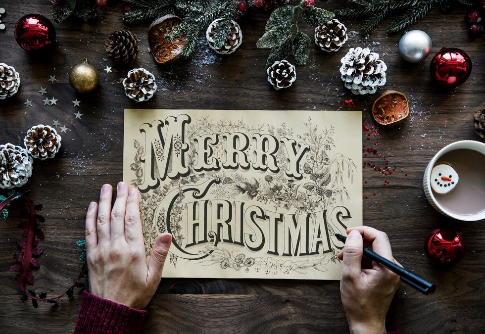 How To Write Your Christmas Cards In 20 Easy Steps | The Odyssey Online