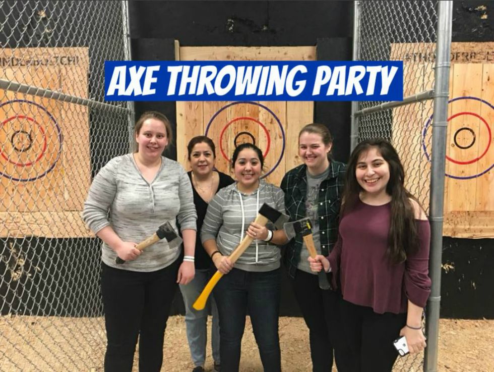Axe Throwing Party | The Odyssey Online