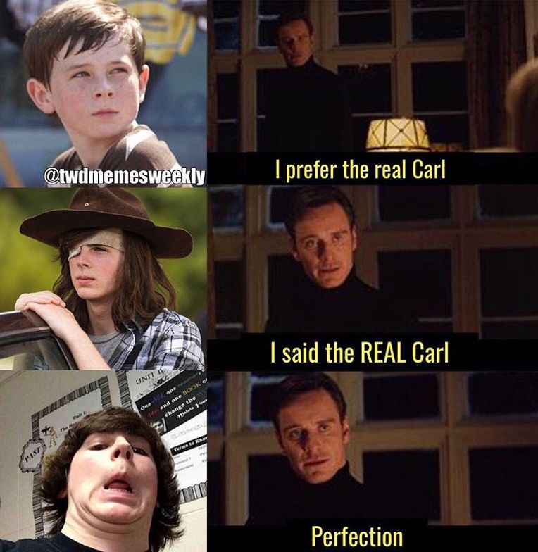 Walking Dead Carl Jokes