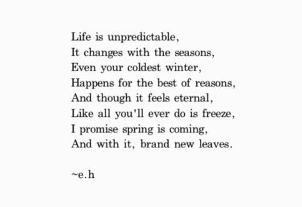 25 Of My Favorite E.H Poems | The Odyssey Online