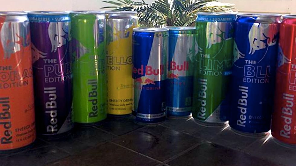 A Definitive Ranking And Review Of Every Red Bull Flavor | The Odyssey ...