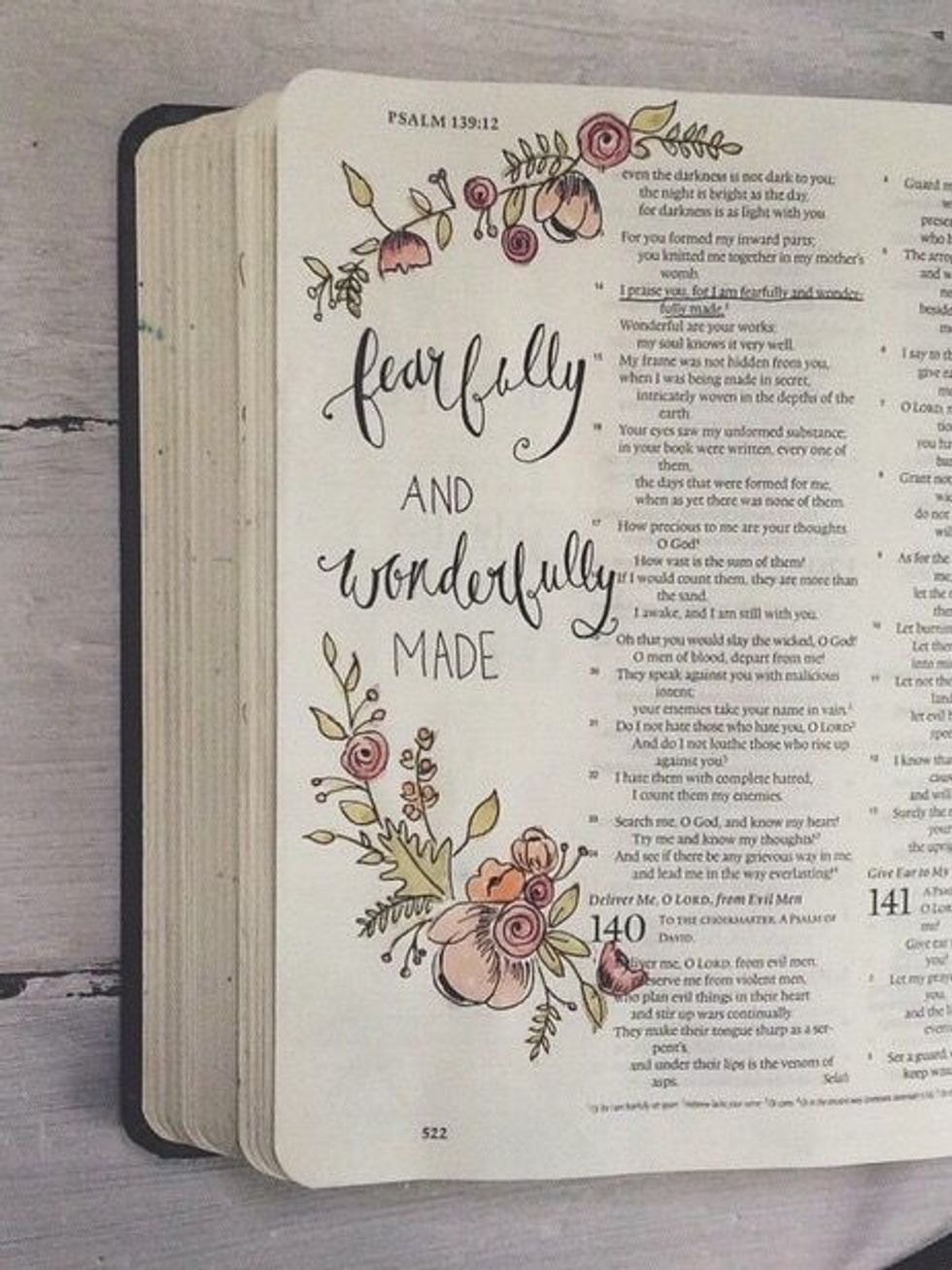 The Art of Bible Journaling | The Odyssey Online