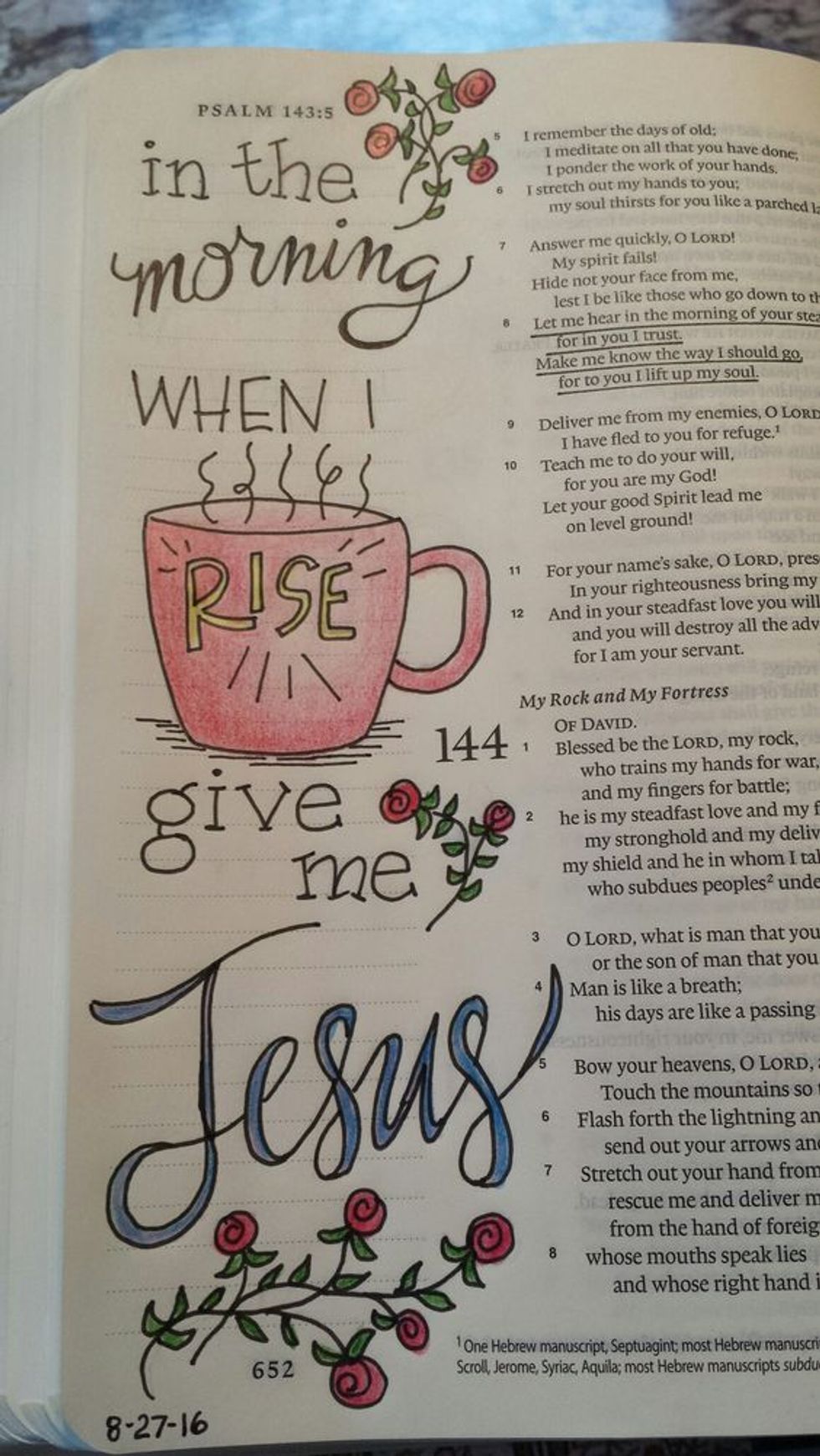 The Art of Bible Journaling | The Odyssey Online