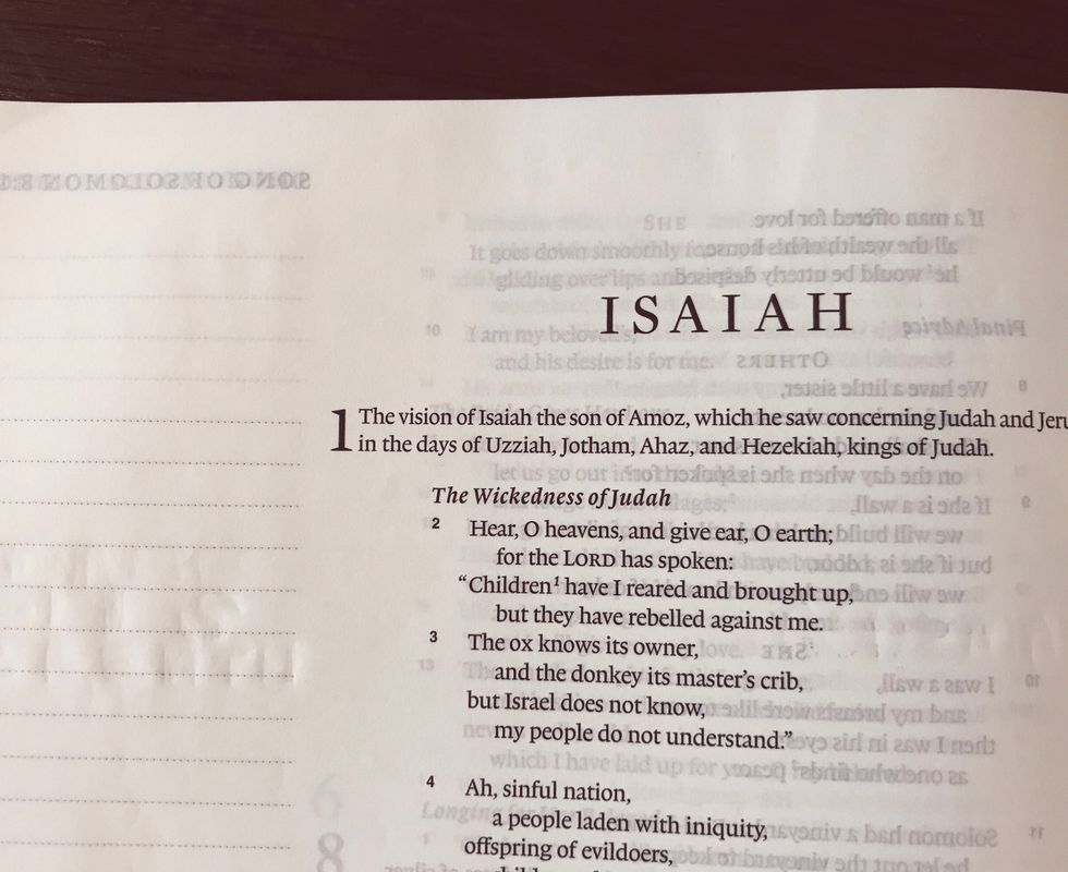 13 Uplifting Passages From The Old Testament | The Odyssey Online