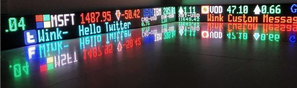 Indoor ticker signs | The Odyssey Online