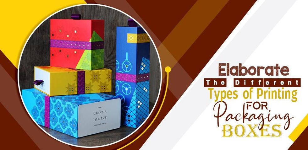 Elaborate the different types of printing for packaging boxes | The ...