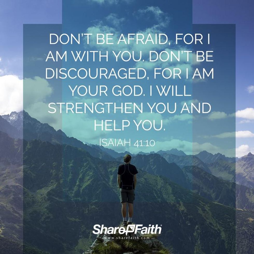 Strength and Courage - The Bible Gives Us Courage | The Odyssey Online