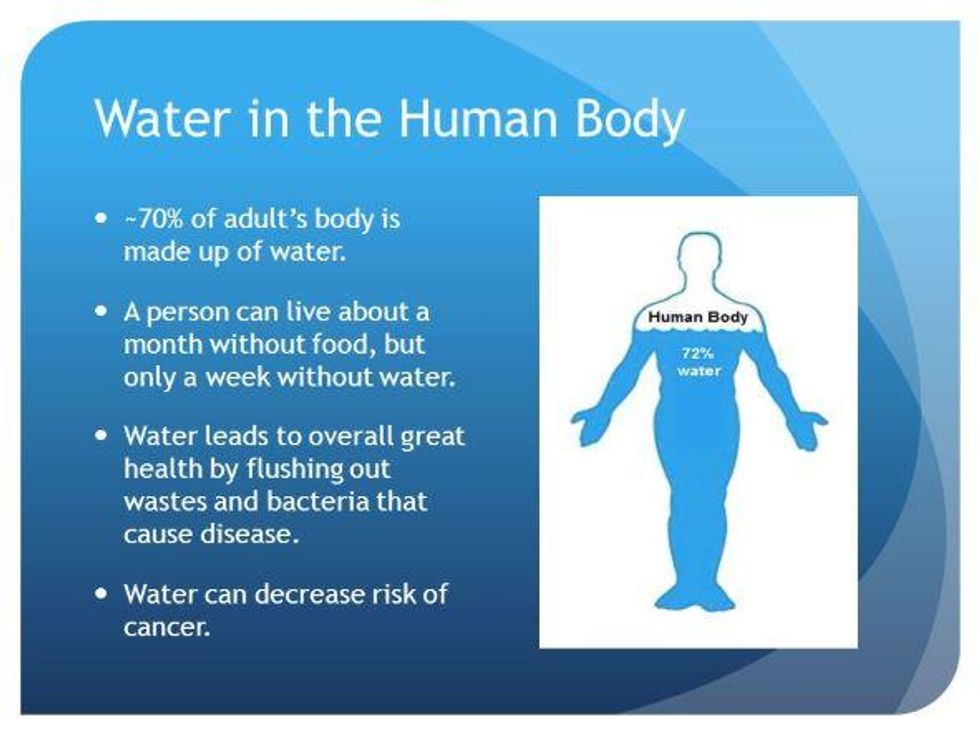 The Importance of Water For a Human Body | The Odyssey Online
