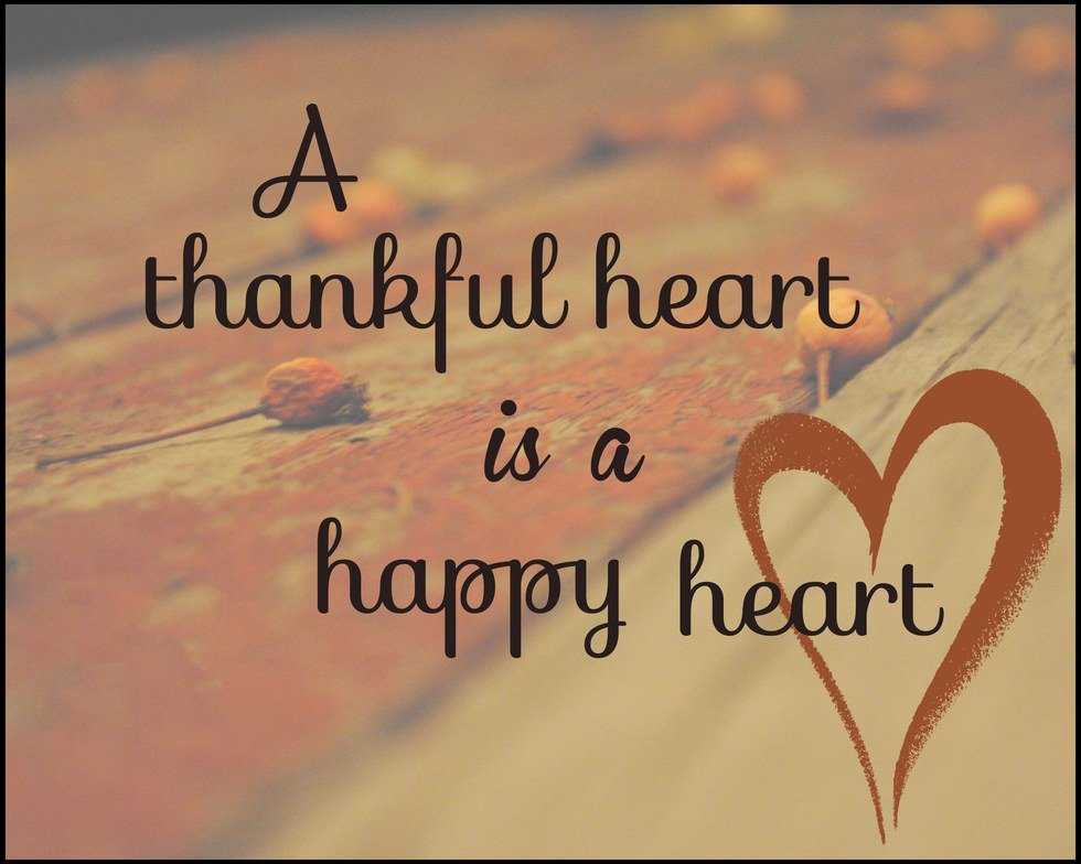 Top 5 Things I am Thankful for | The Odyssey Online